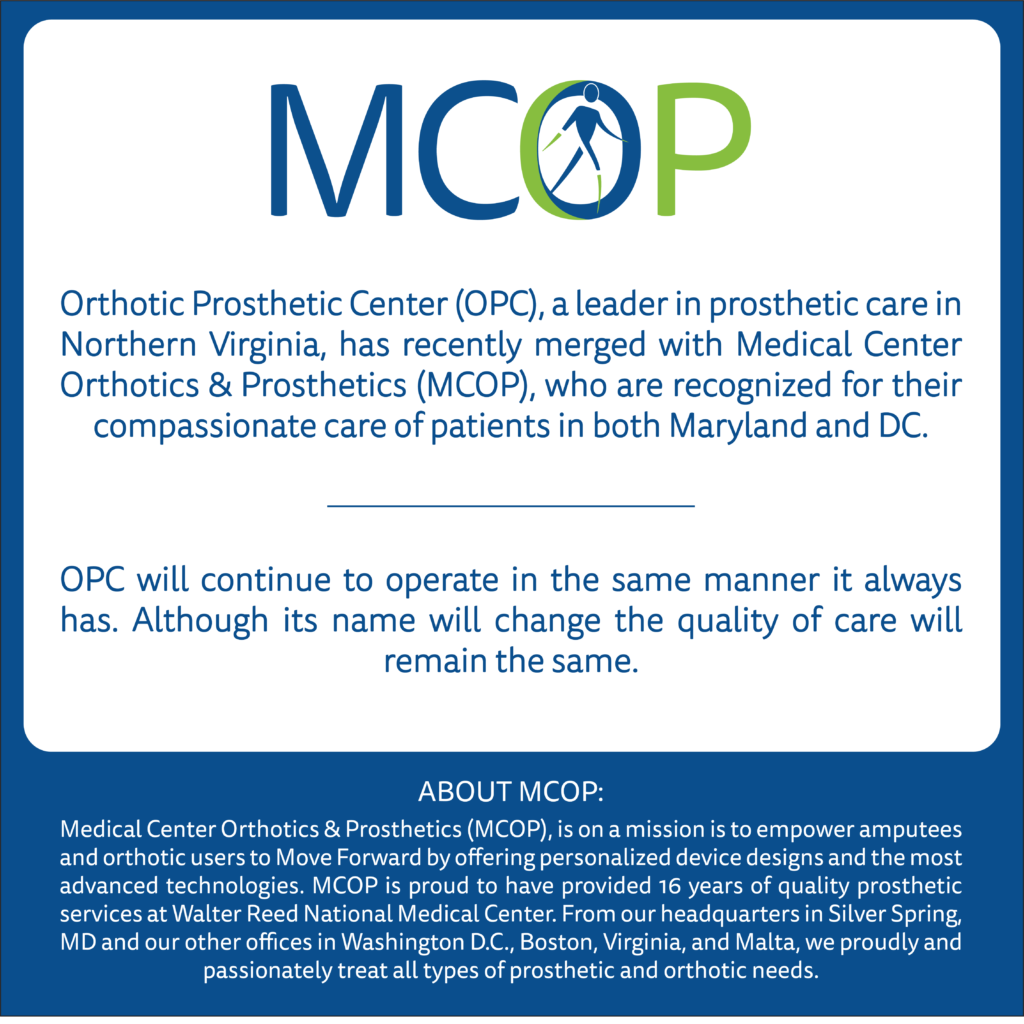 MCOP & OPC's Merger: The Perfect Prosthetic Pairing | MCOP Prosthetics