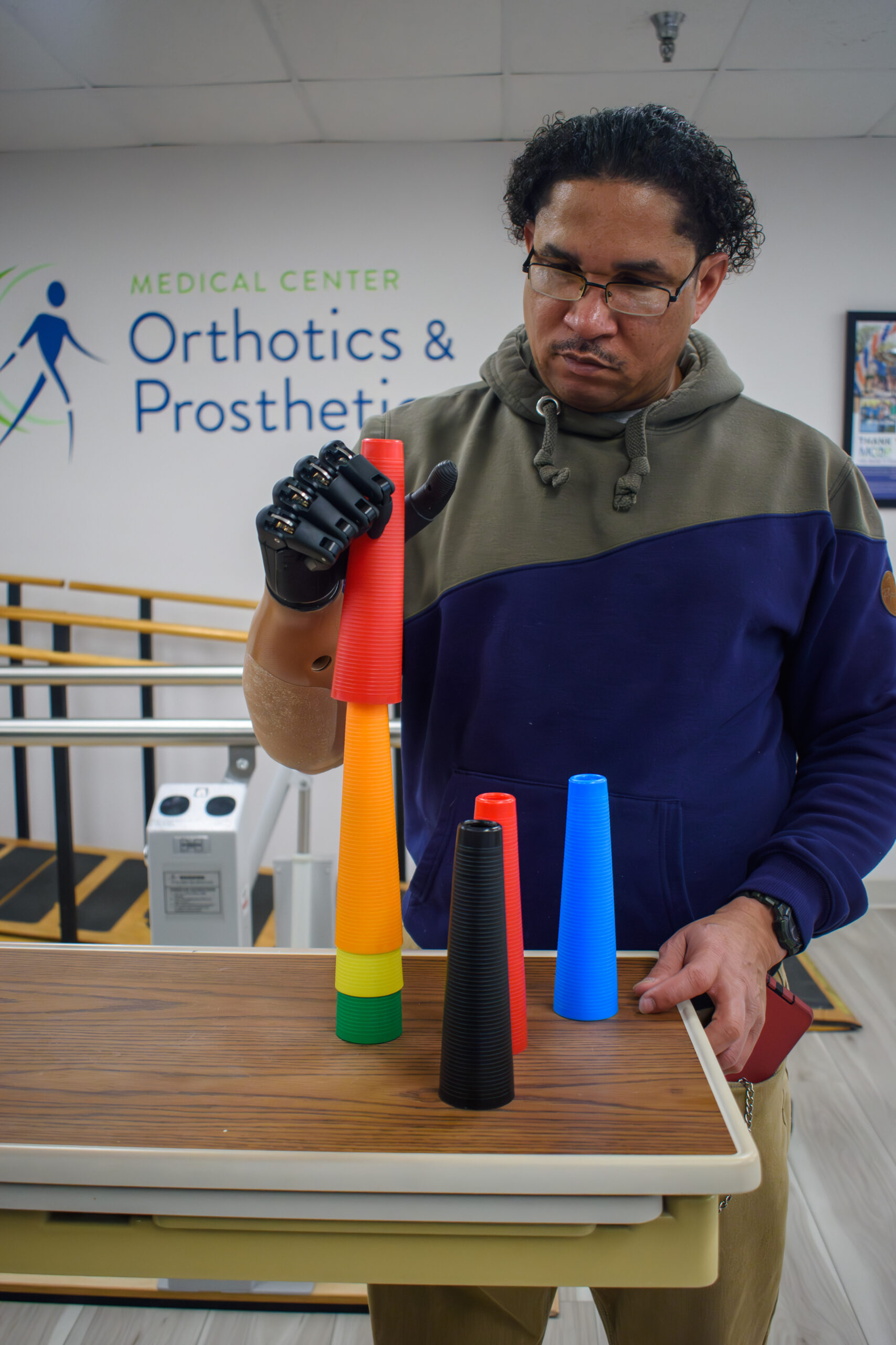 MCOP Prosthetics | Veteran Chris Reid Receives a Custom Prosthetic Arm